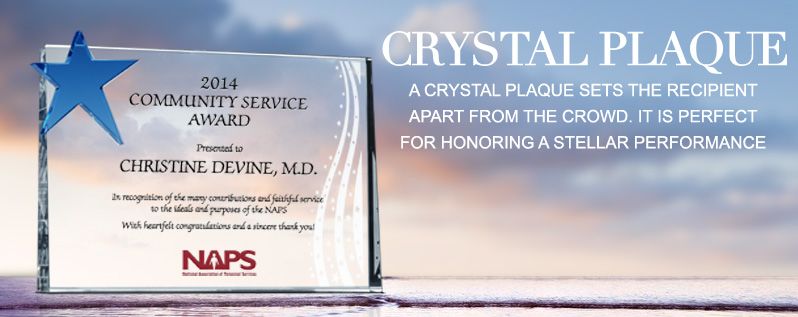 Personalized Crystal Plaques – Custom Special Occasion Gifts | DIY Awards