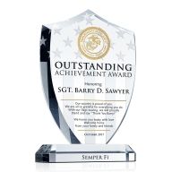 Marine Corps Retirement Plaque and Poem Samples - DIY Awards