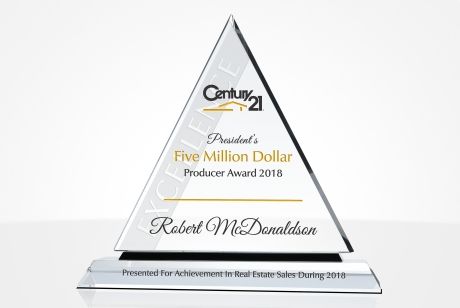 Personalized Crystal Plaques For Real Estate Agents - DIY Awards