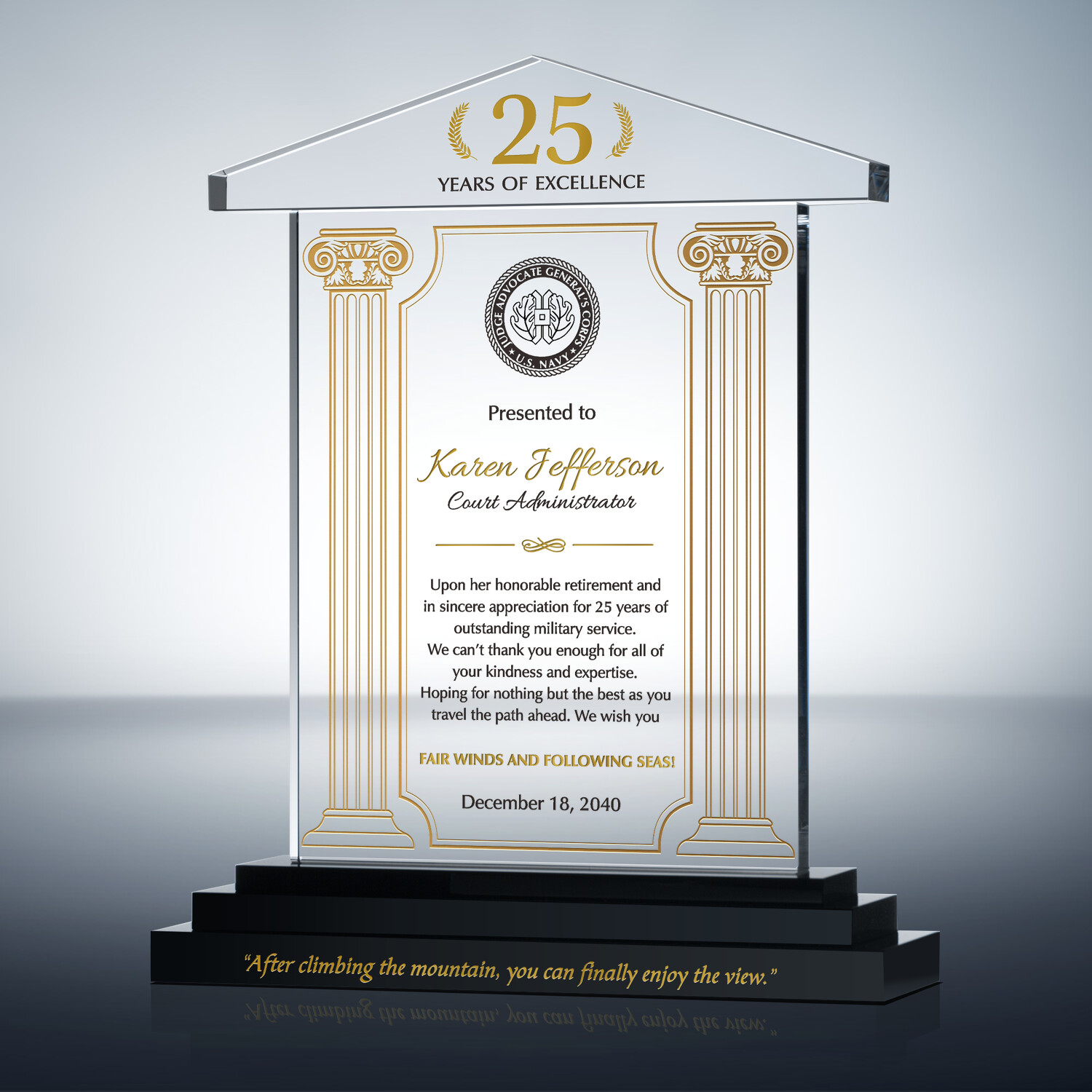 Lawyer Retirement Gifts at Howard Crystal blog