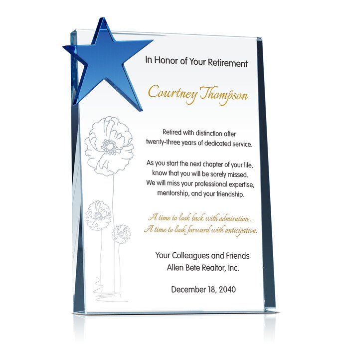 Certificate Of Retirement Template