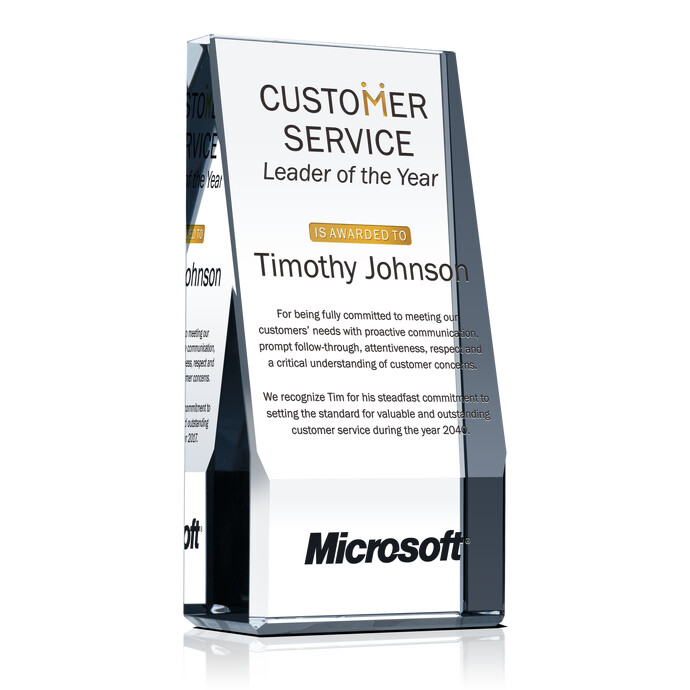 Great Customer Service Award