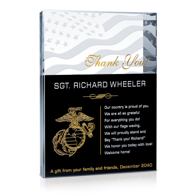 Marine Corps Plaque Quotes Award Boards & Plaques