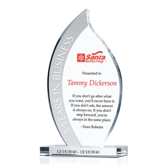 Years of Service Plaque Wording Examples | DIY Awards