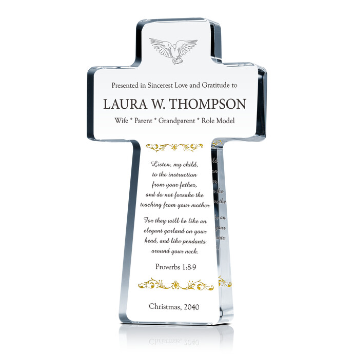 Appreciation Cross for Pastor's Wife | DIY Awards