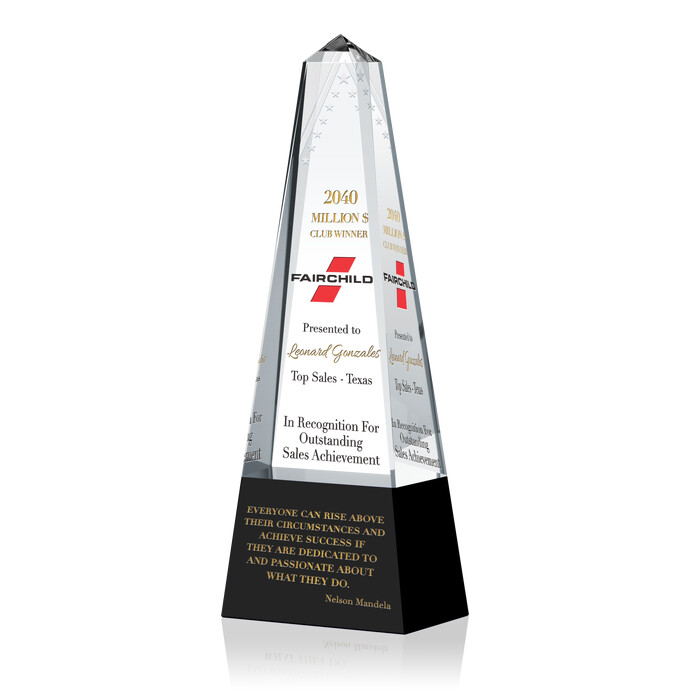 Top Sales Million Dollar Club Award Trophy | DIY Awards