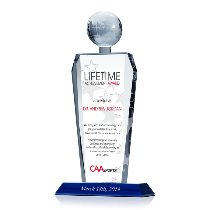 Crystal Globe Lifetime Achievement Awards | DIY Awards