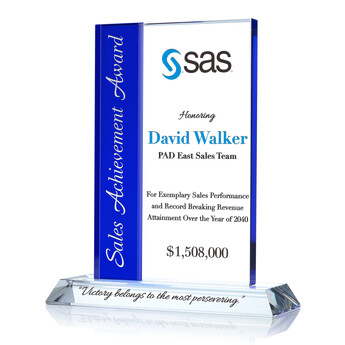 Sales Award Wording Ideas and Sample Layouts | DIY Awards