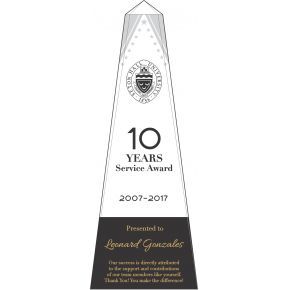 Milestone Service Recognition Tower - DIY Awards