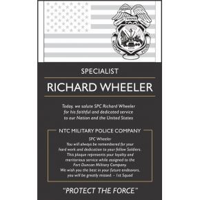 Army Retirement Plaque and Poem Samples - DIY Awards